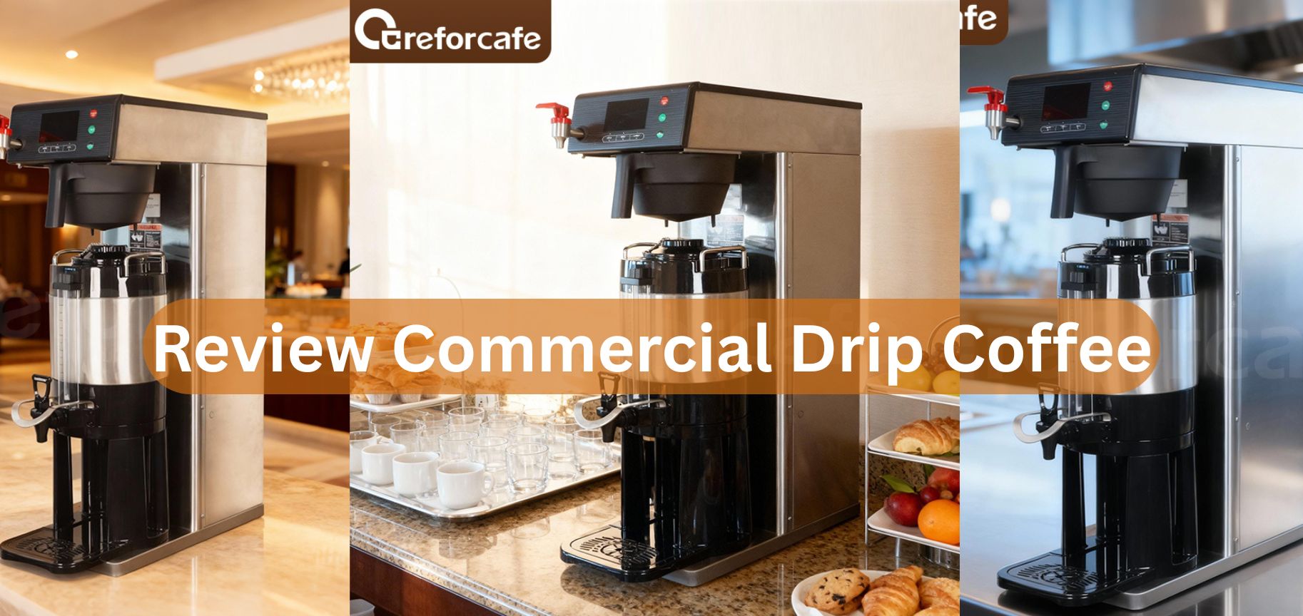 CB-SD1501 Commercial Drip Coffee Brewer – 1.5 Gallon Digital Coffee Machine